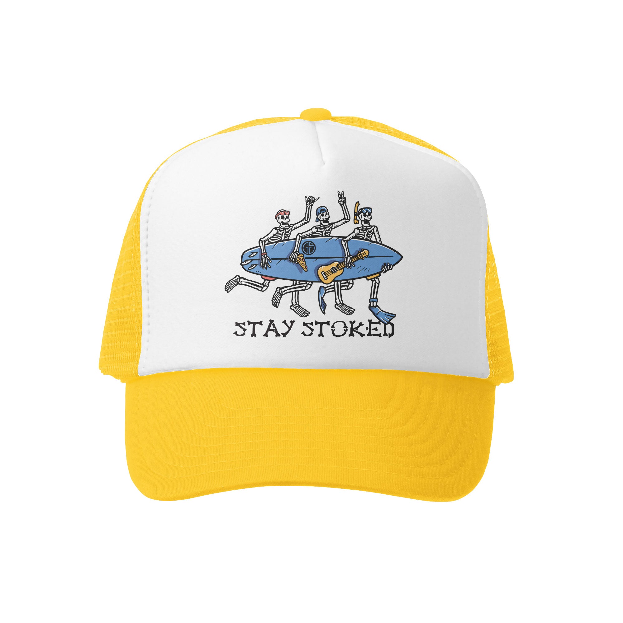 Stay Stoked Kids Trucker Hat – gromsquadusa